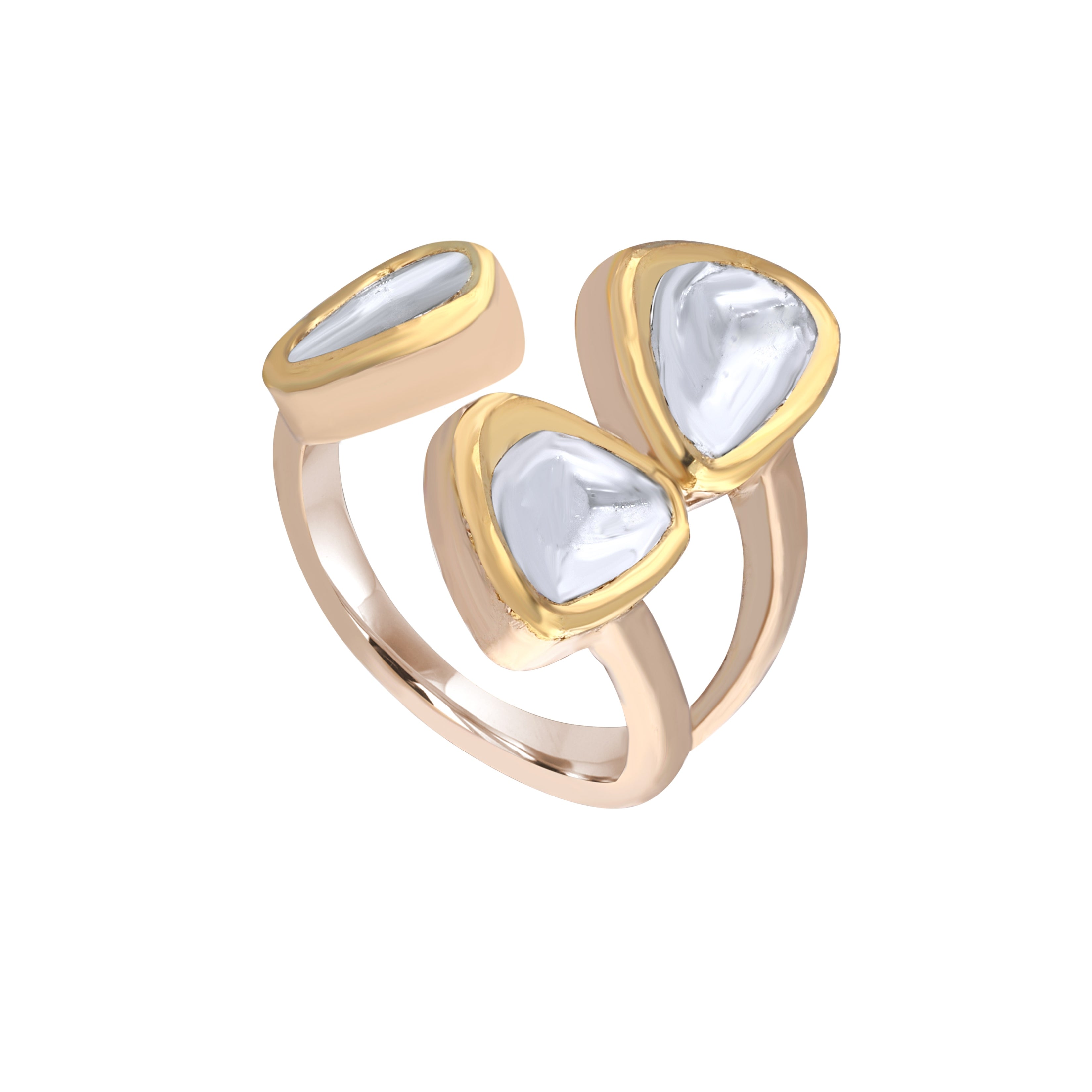 Uncut Diamond Floating Ring – KAJ Fine Jewellery